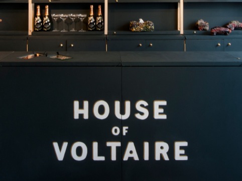 APFEL creates House of Voltaire art pop-up graphics - Design Week