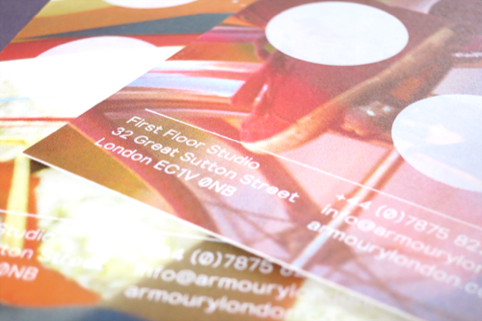 Proud Creative’s ‘printerly’ identity for Armoury - Design Week