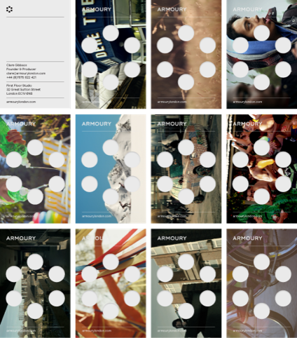 Proud Creative’s ‘printerly’ identity for Armoury - Design Week