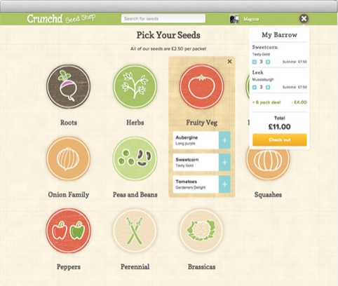 Crunchd - a new social network for vegetable growers - Design Week