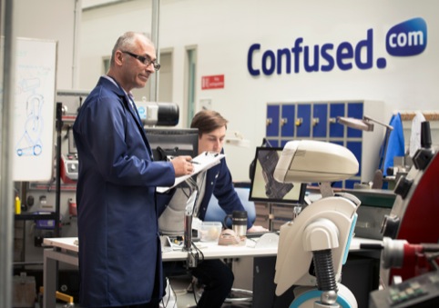 Confused.com unveils new branding and Brian the robot - Design Week