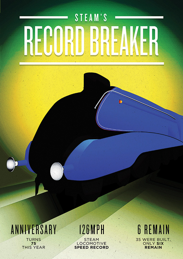 ‘Vintage’ train posters - Design Week