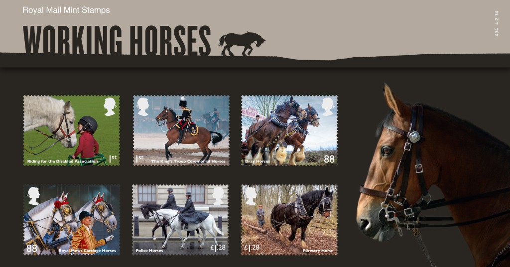 Royal Mail stamps celebrate working horses - Design Week