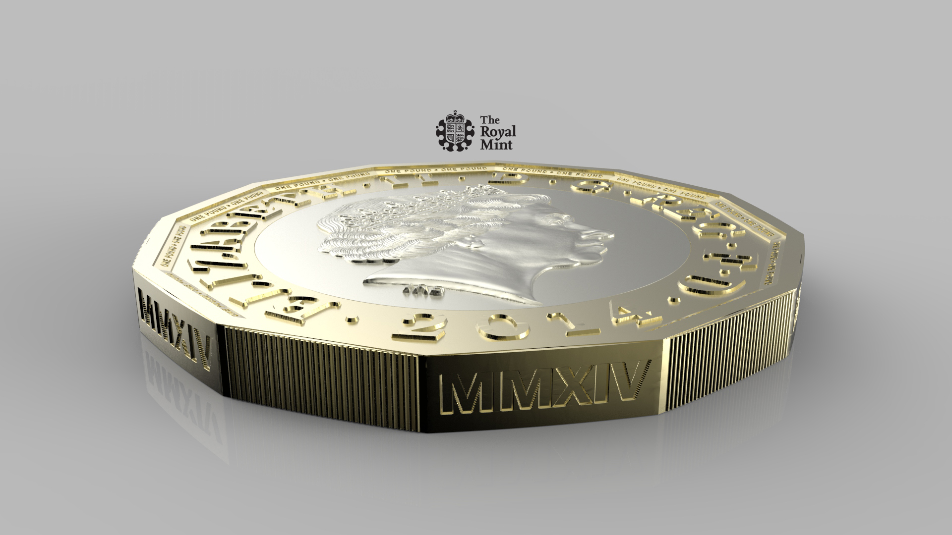 The Royal Mint unveils new £1 coin design - Design Week
