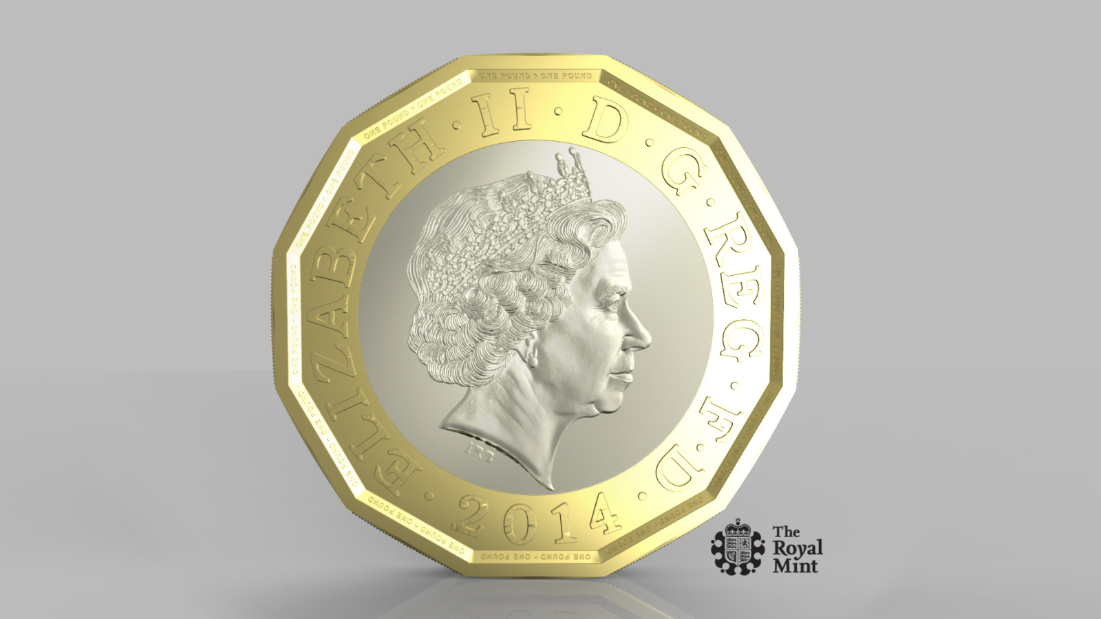 The Royal Mint unveils new £1 coin design - Design Week