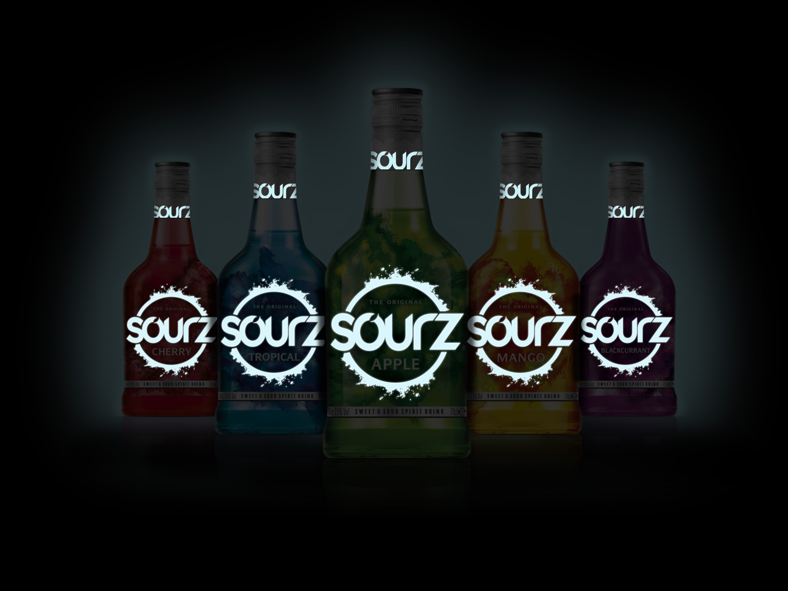 Sourz relaunches with glow-in-the-dark packaging - Design Week