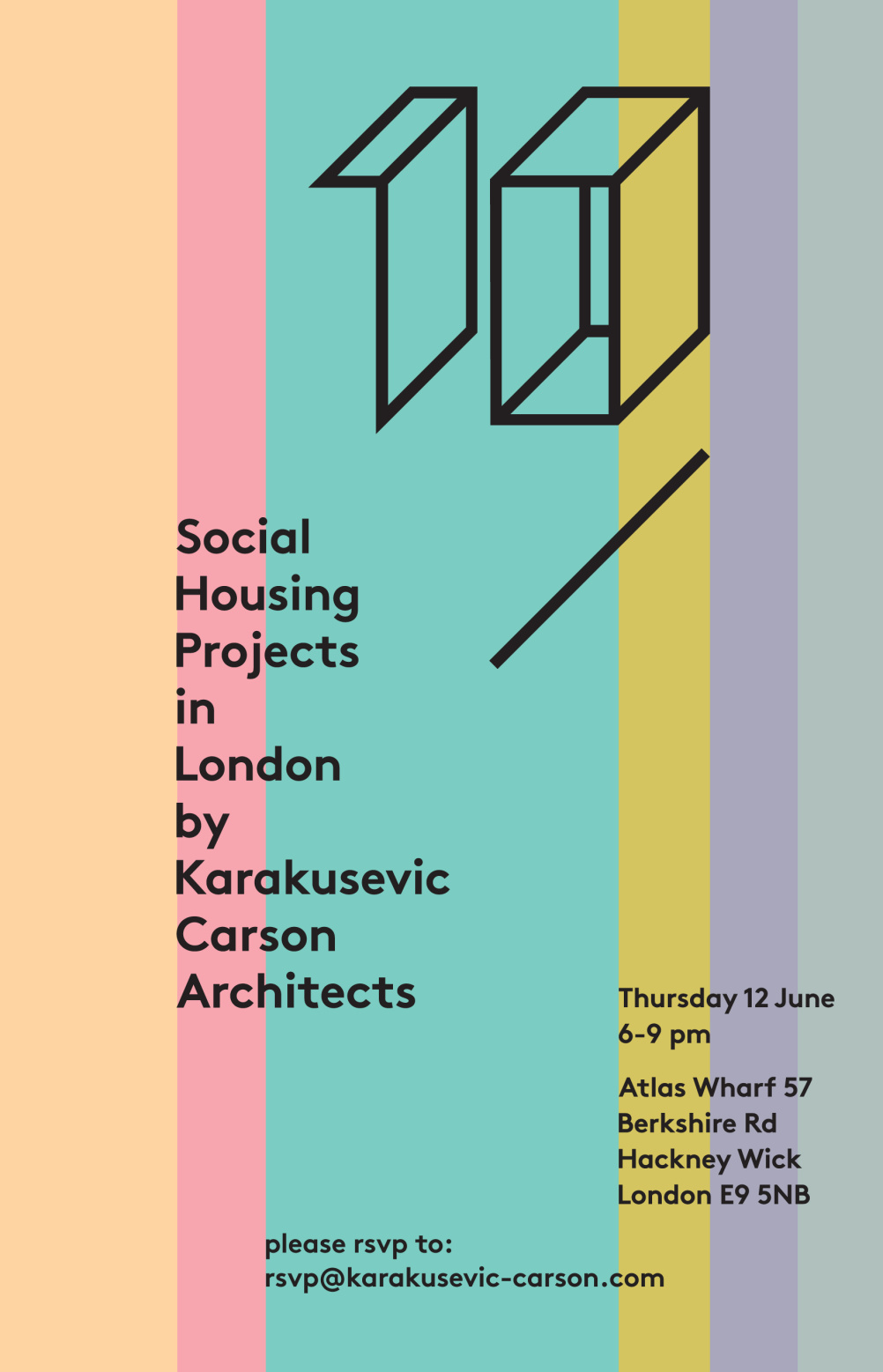 Alexander Boxill creates 10 Social Housing Projects exhibition identity ...
