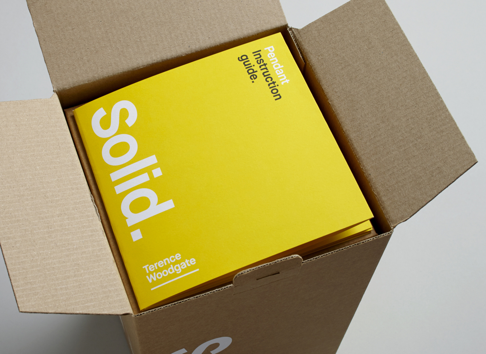 Charlie Smith Design’s identity for Terence Woodgate - Design Week