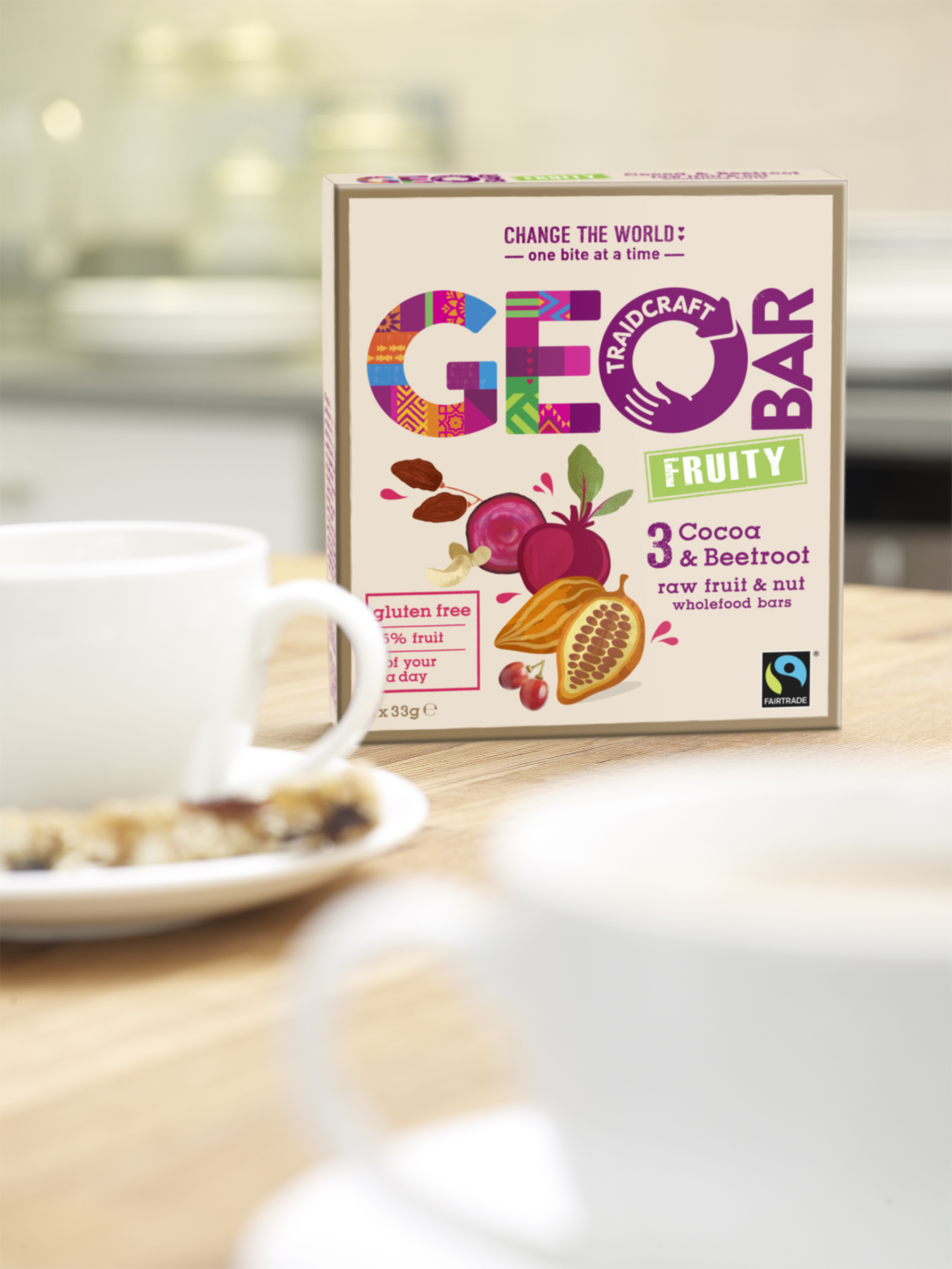 Family & Friends creates textiles-based look for Geobar - Design Week