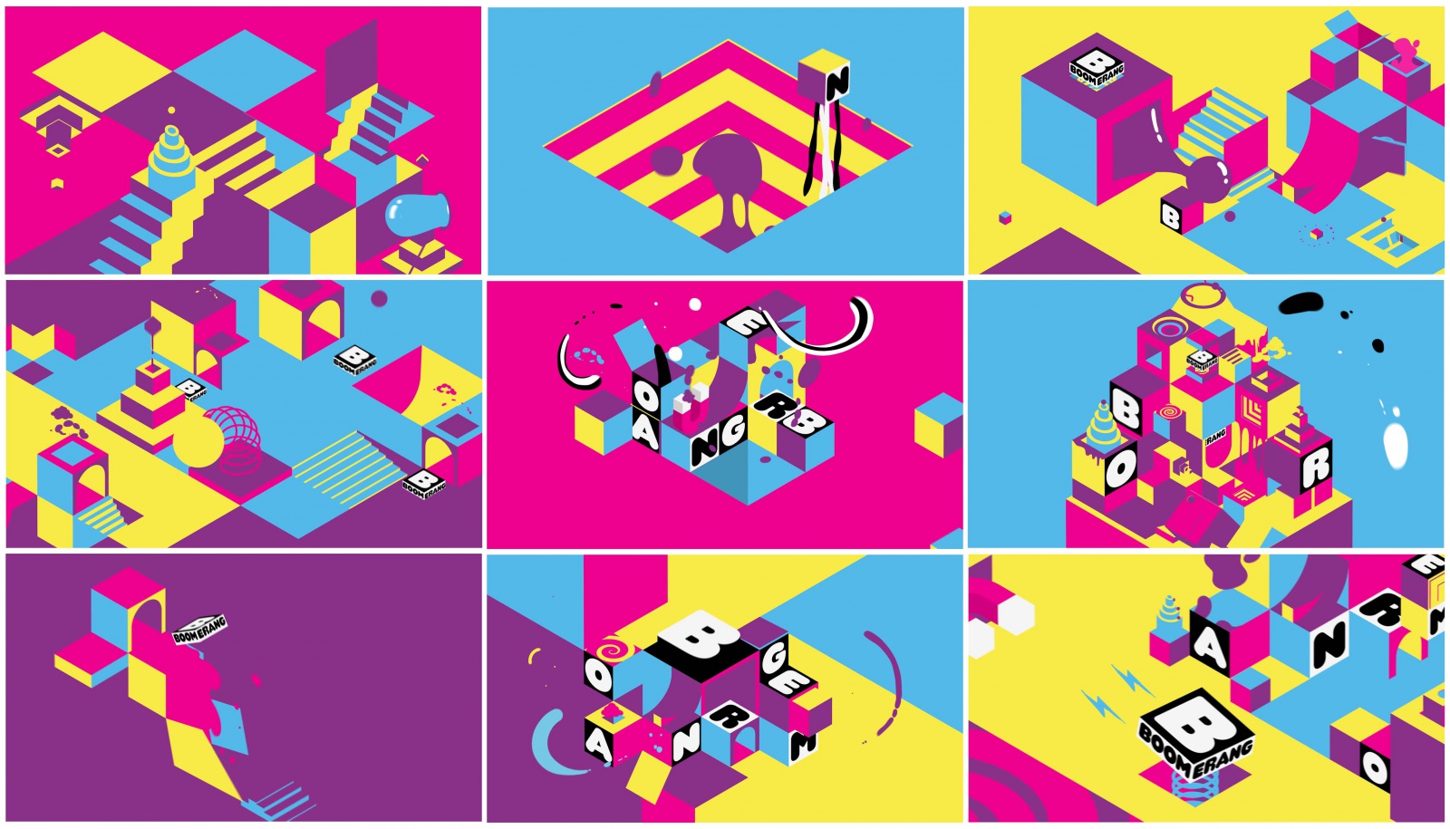 Art & Graft rebrands kids’ television channel Boomerang - Design Week