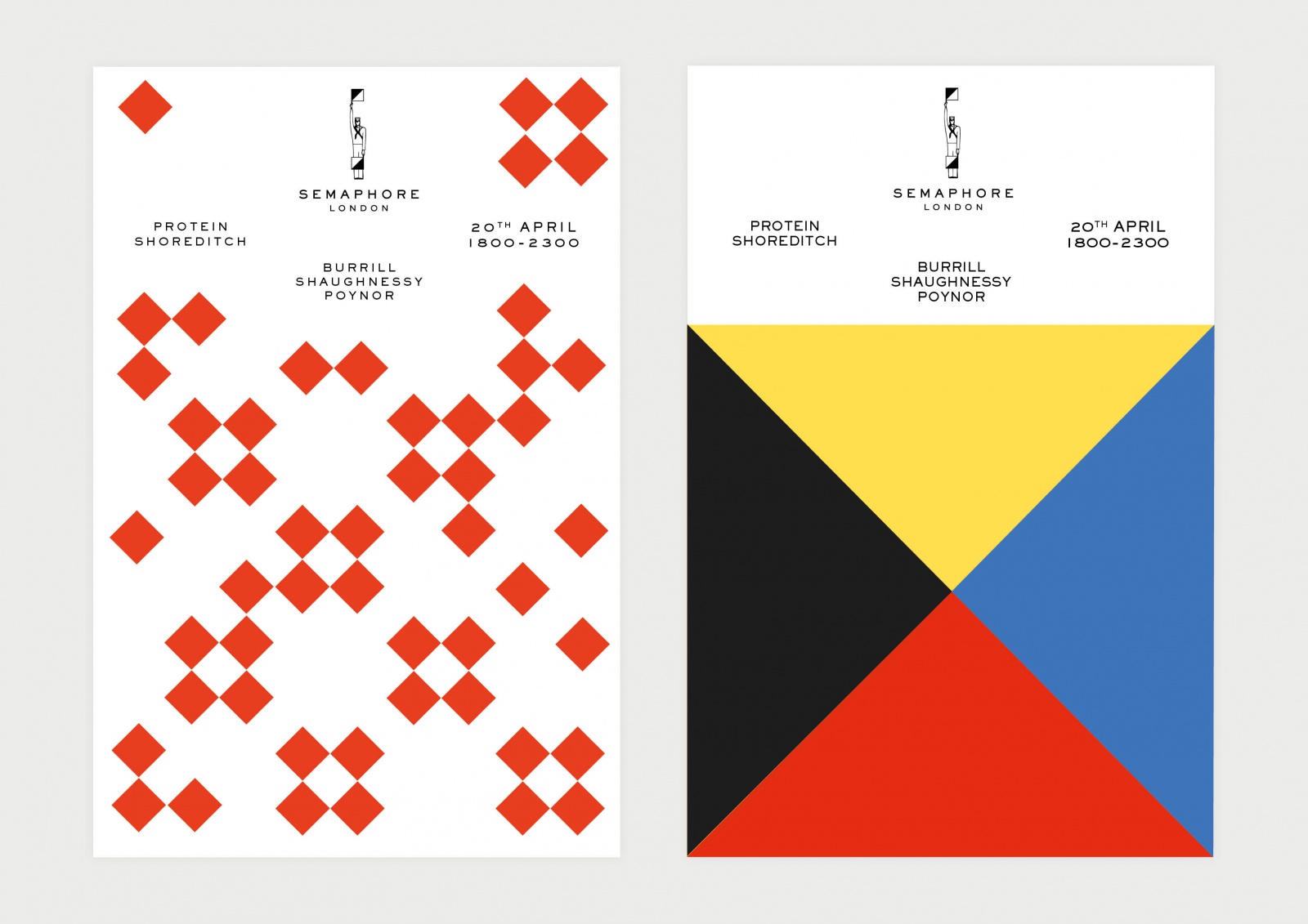 Jordan Amer flags up Semaphore London identity - Design Week