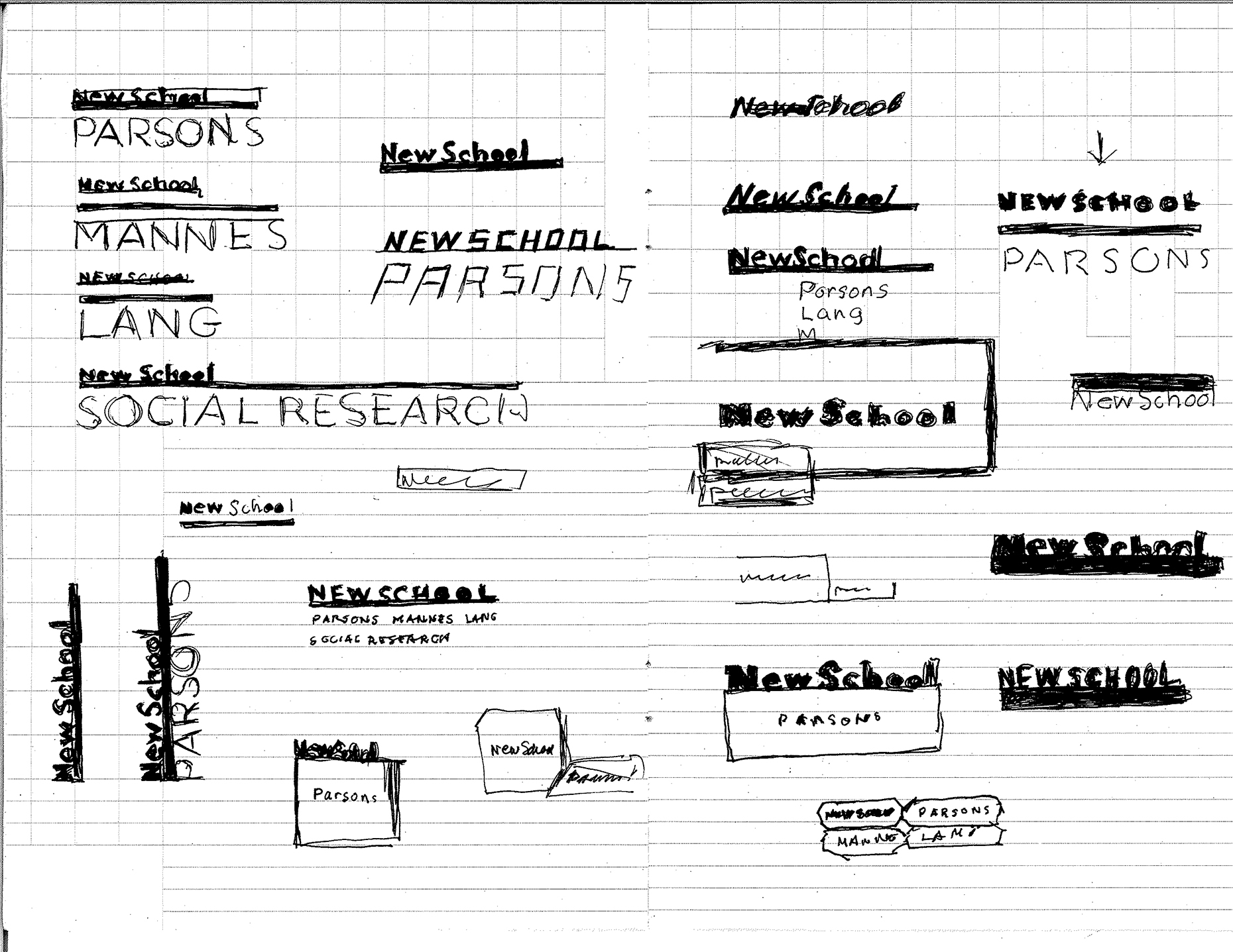 Paula Scher uses “revolutionary” typeface in rebrand of The New School ...