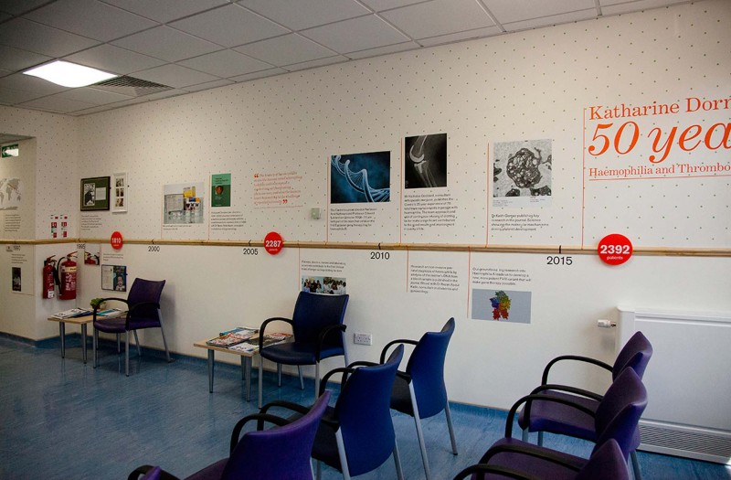 Specialist NHS clinic uses design to tell story of its history - Design ...