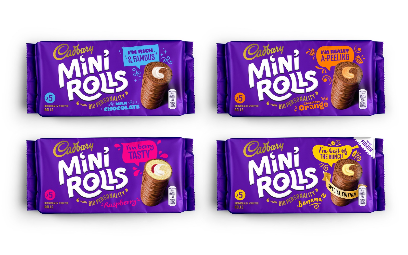 New-look Cadbury Mini Rolls roll out - Design Week
