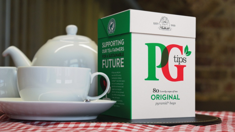 PG tips rolls out new “contemporary” brand - Design Week