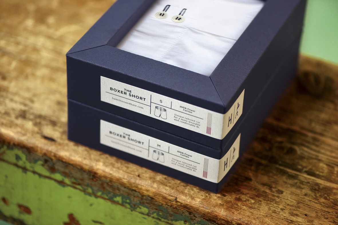 Hamilton and Hare boxer short rebrand packs a punch - Design Week