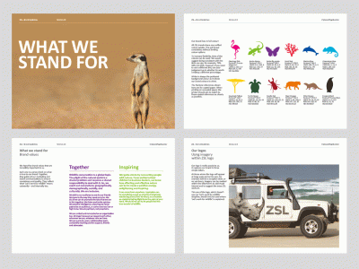 New look for ZSL and “Let’s Work for Wildlife” positioning - Design Week