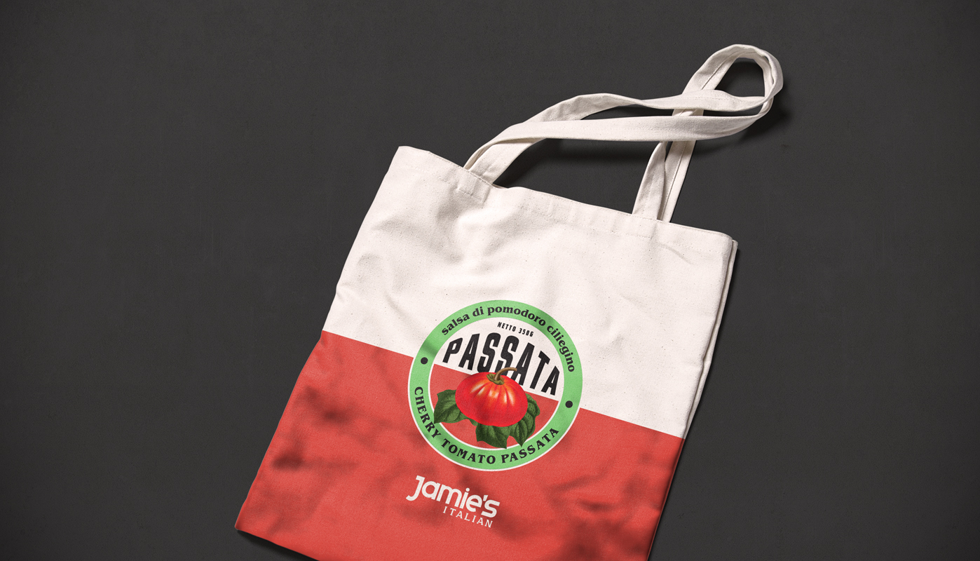 The Plant looks to classic Italian food packaging for Jamie’s Italian ...