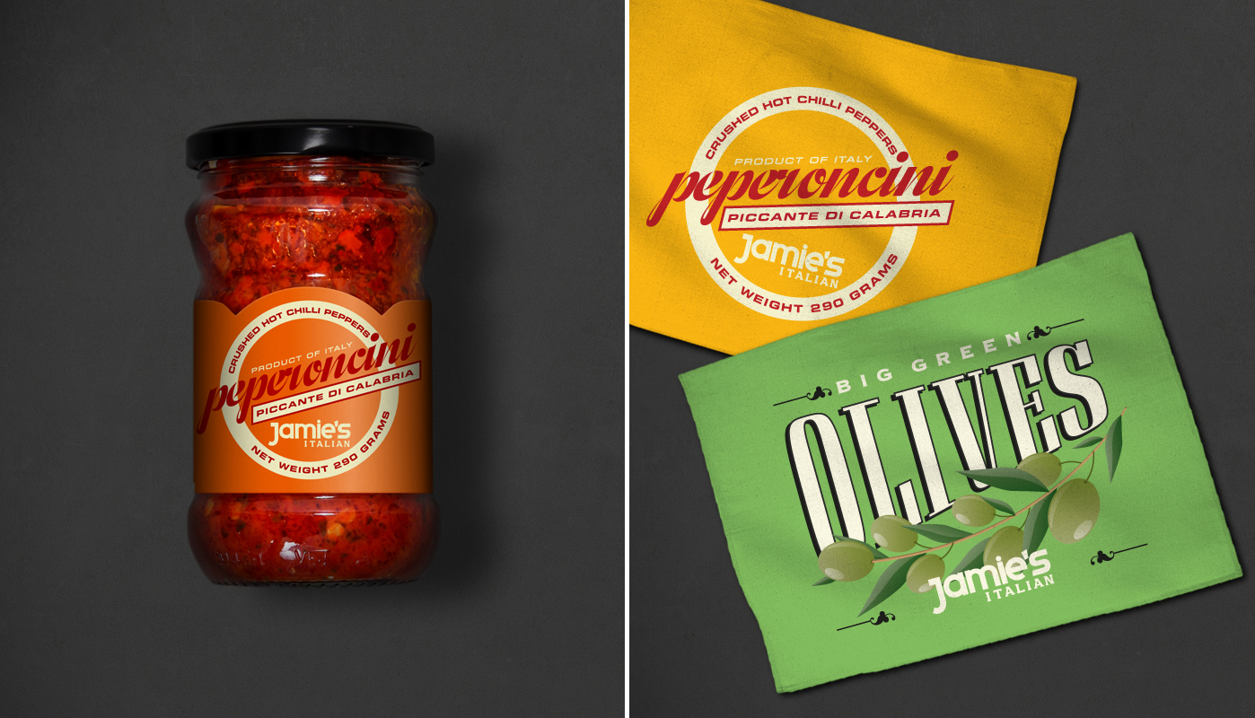 The Plant looks to classic Italian food packaging for Jamie’s Italian ...