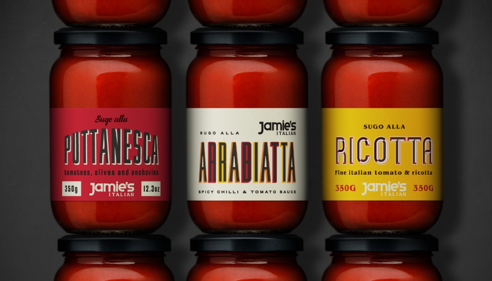 The Plant looks to classic Italian food packaging for Jamie’s Italian ...