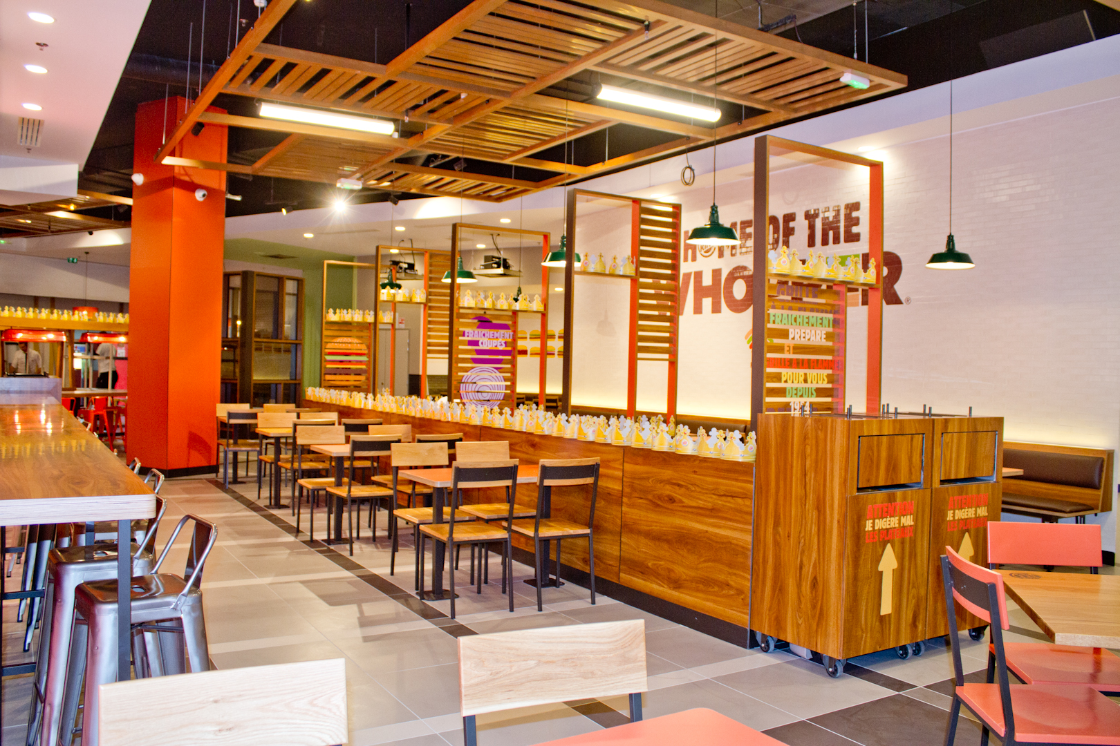 Burger King launches “subtle” new interior design – introduces self ...