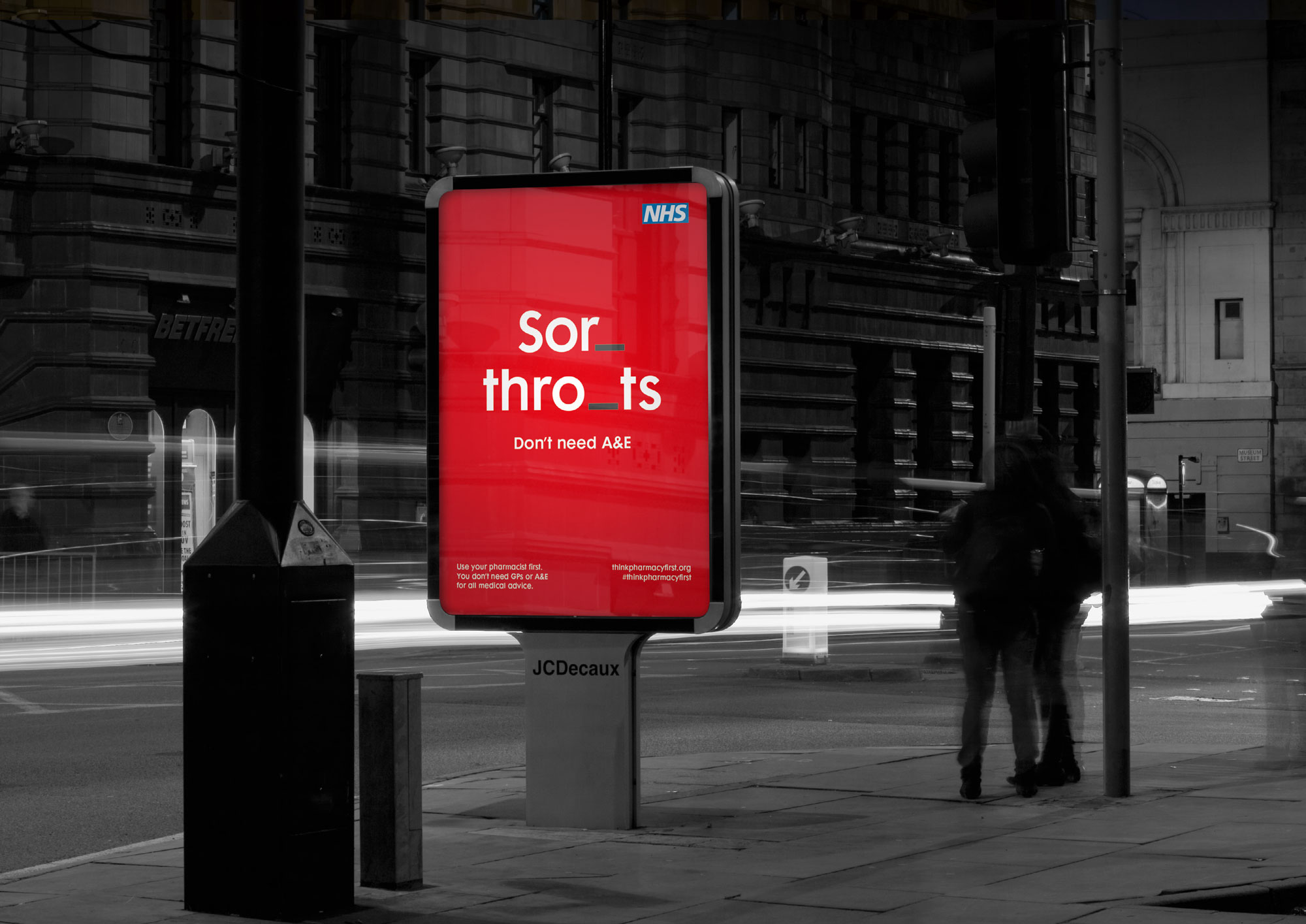 NHS campaign designed to make people Think Pharmacy First - Design Week