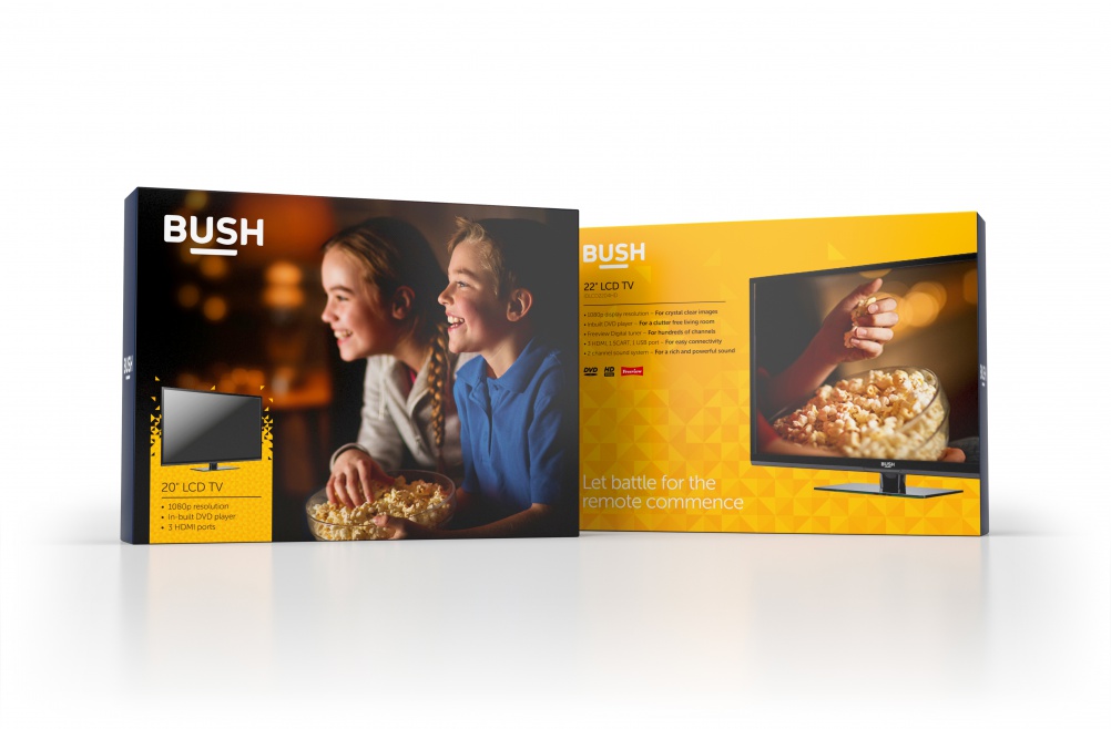 Elmwood gives tech brand Bush “personality” with new identity - Design Week