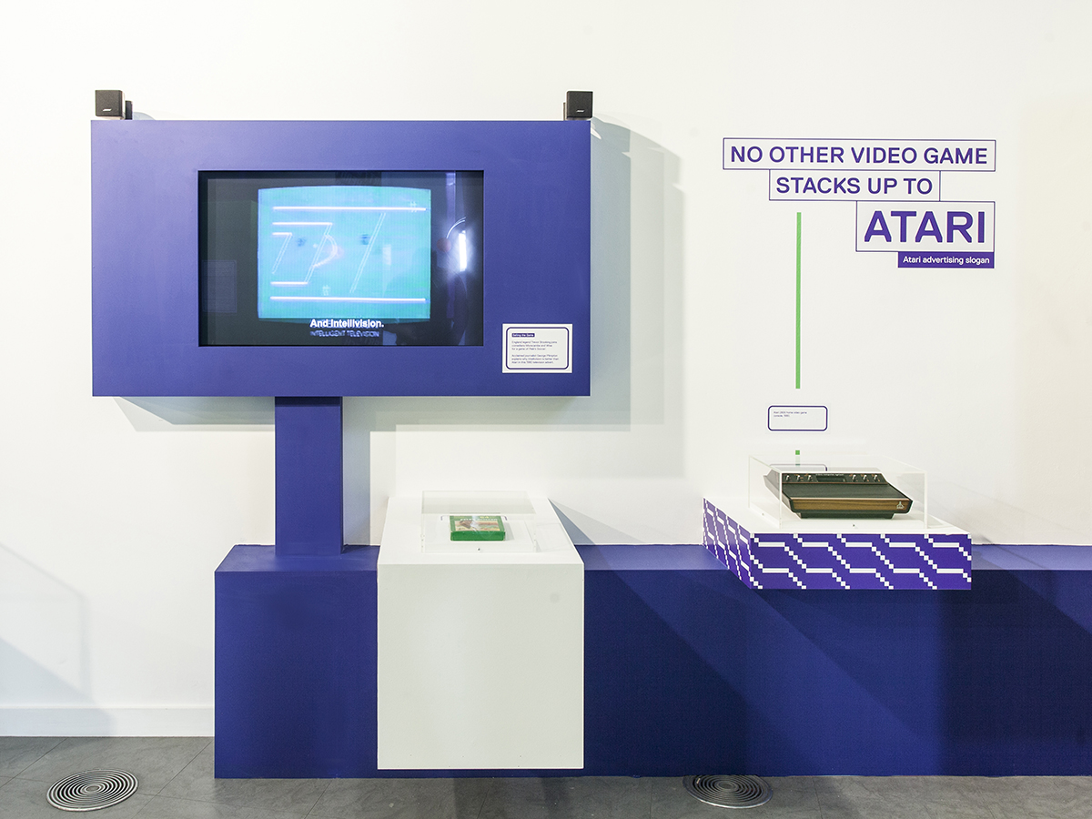 Football gaming exhibition designed to “blur computer games and reality ...