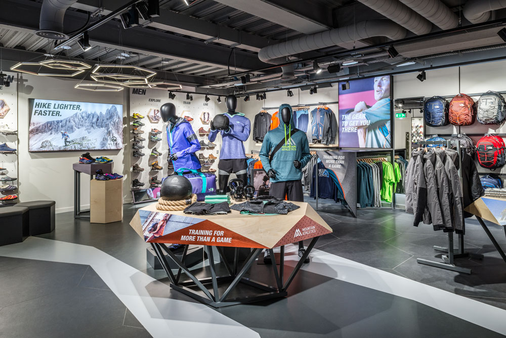 North Face outdoors brand embraces nature with new store design ...