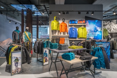 North Face outdoors brand embraces nature with new store design ...