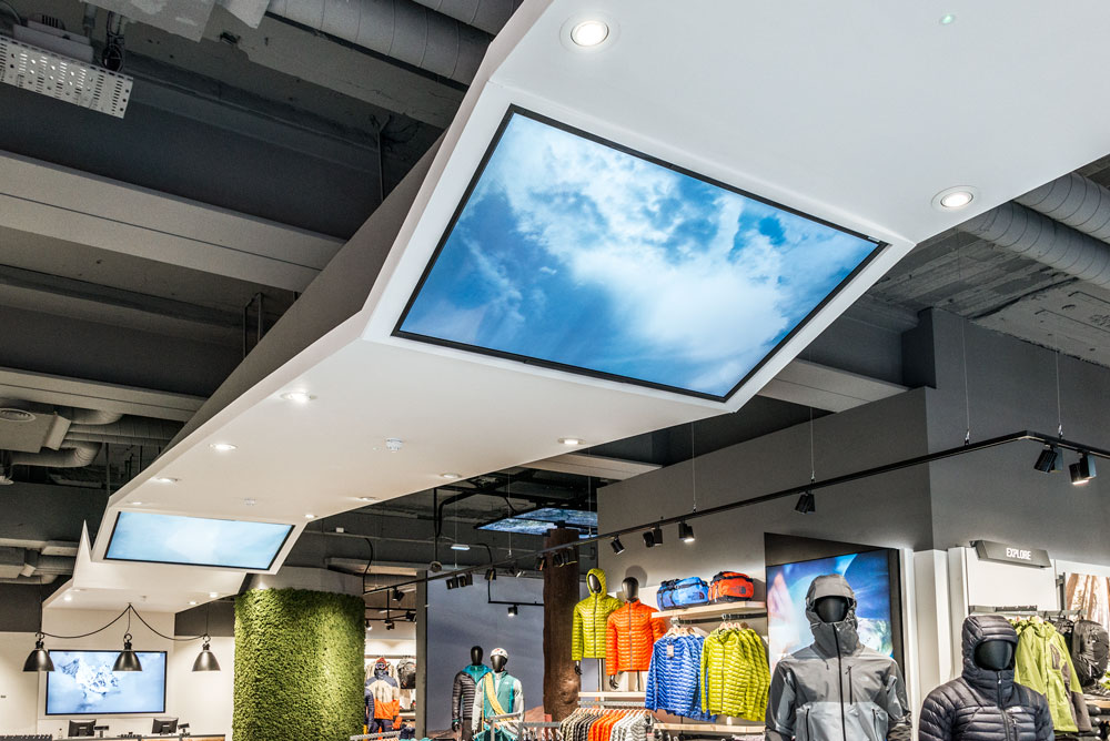 North Face outdoors brand embraces nature with new store design ...