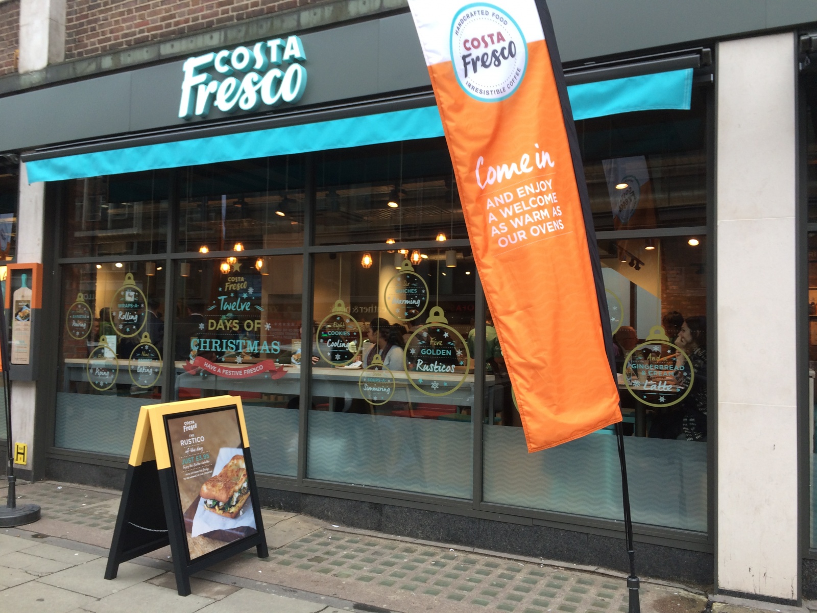 Costa launches new concept café focused on food - Design Week