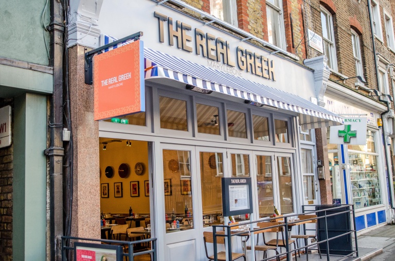 The Real Greek rebrands to align it with heritage - Design Week