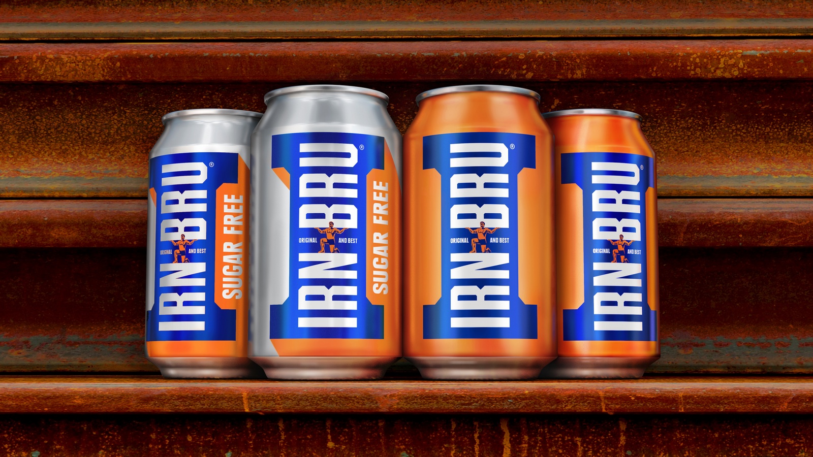 Fizzy drink Irn-Bru gets sparkling new branding and packaging design ...
