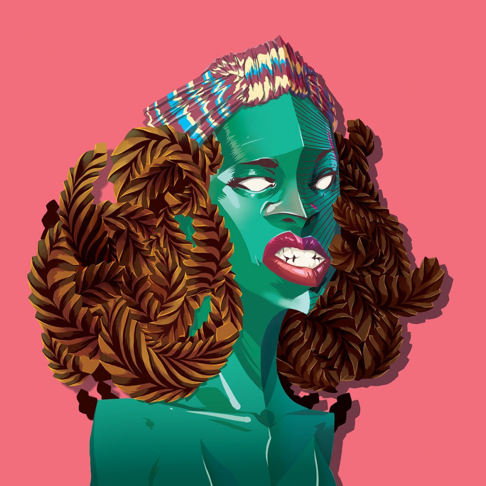 Pola Maneli illustrates South African identity politics - Design Week