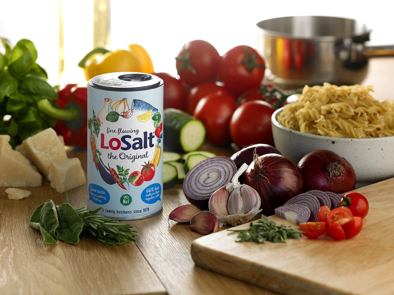 LoSalt reveals new branding focused on a “healthy lifestyle” - Design Week