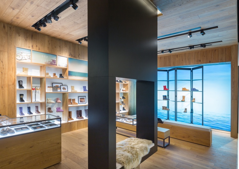 UGG unveils “sensorial” global store concept designed by Checkland ...