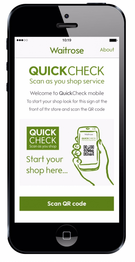 Waitrose rolls out “scan as you shop” app across UK stores - Design Week