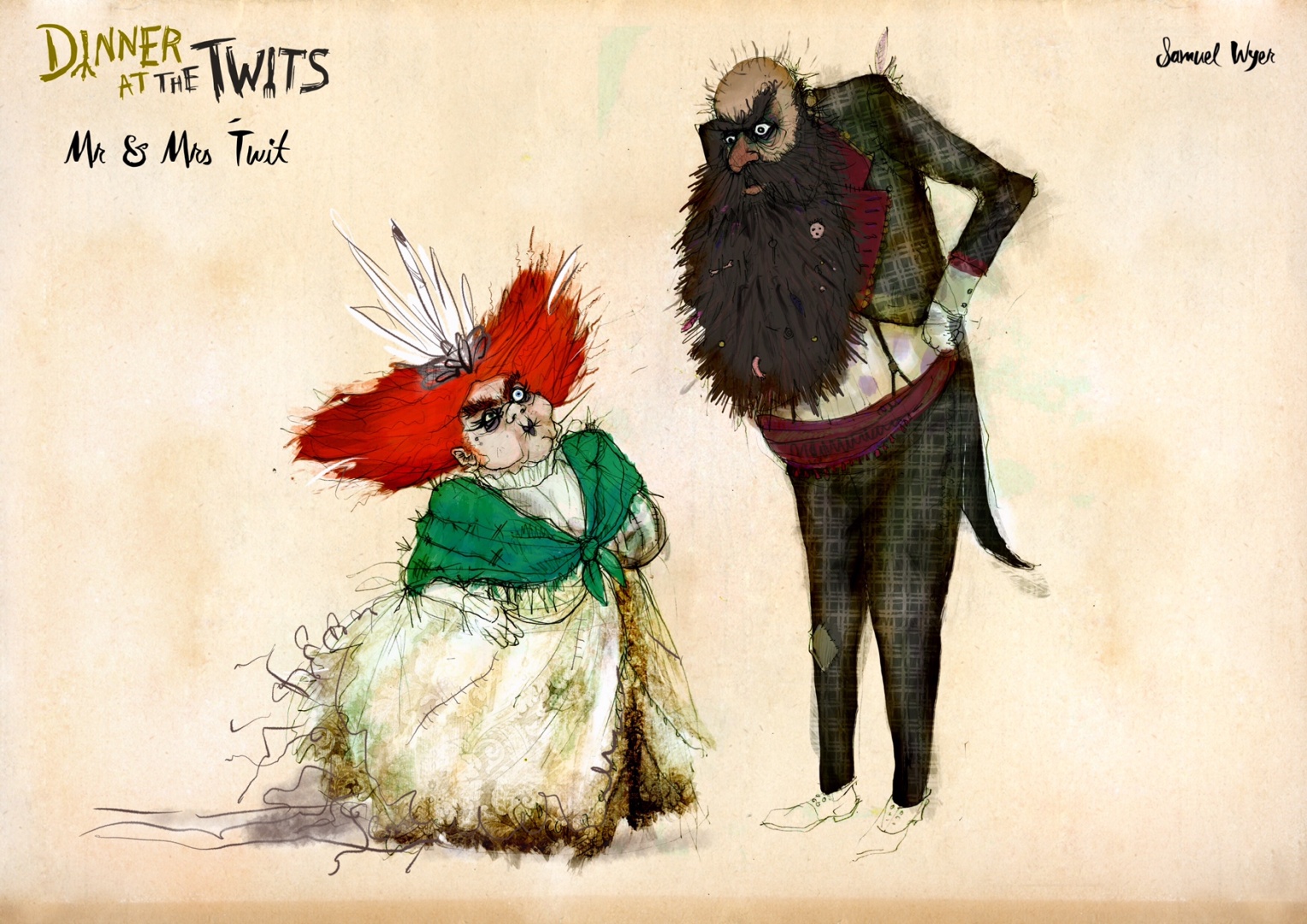 Dinner at the Twits: a gloriously gruesome theatrical dining experience ...