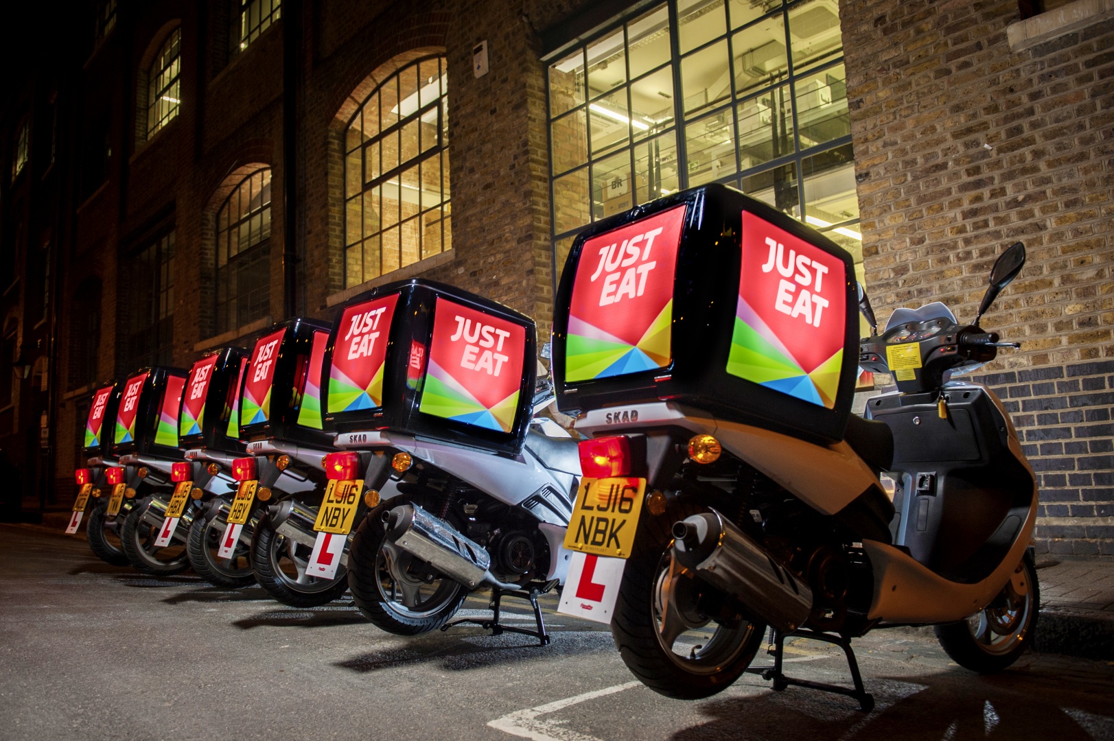 Just Eat reveals colourful rebrand - Design Week