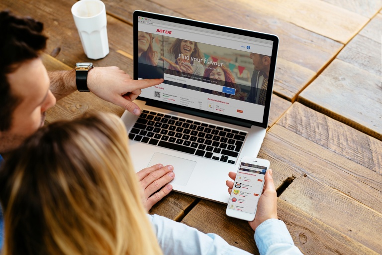 Just Eat reveals colourful rebrand - Design Week