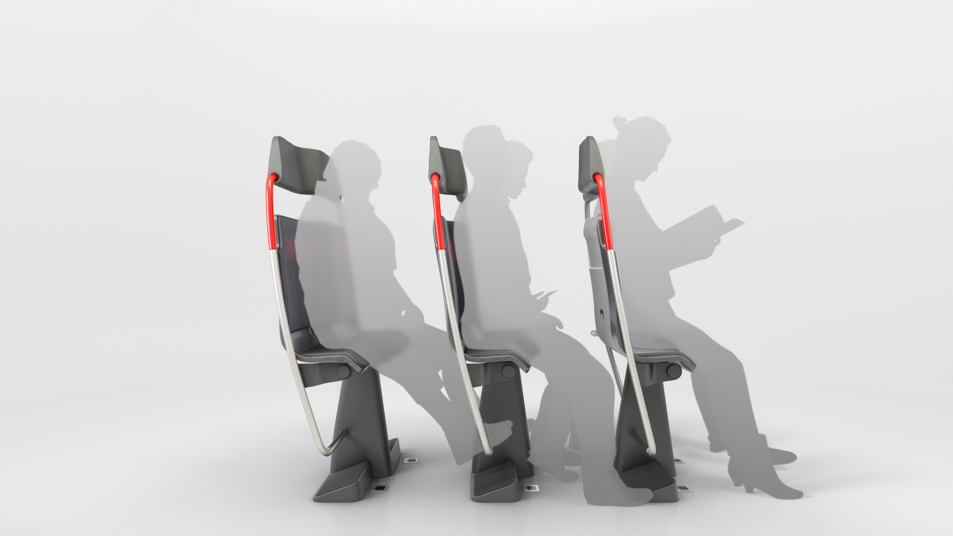 How these new train seat designs could make public transport more ...