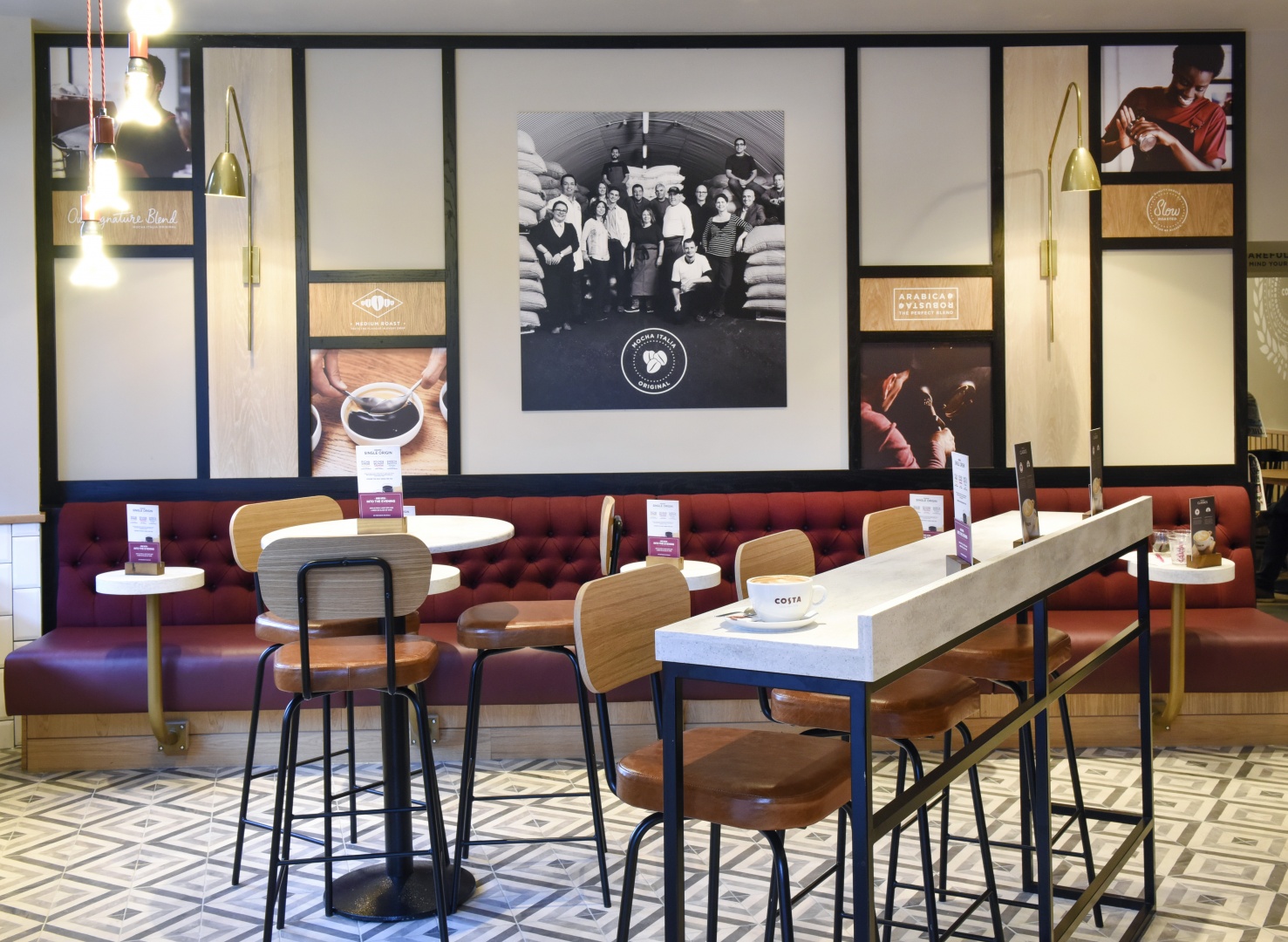 Costa Coffee trials new store design concept in London - Design Week