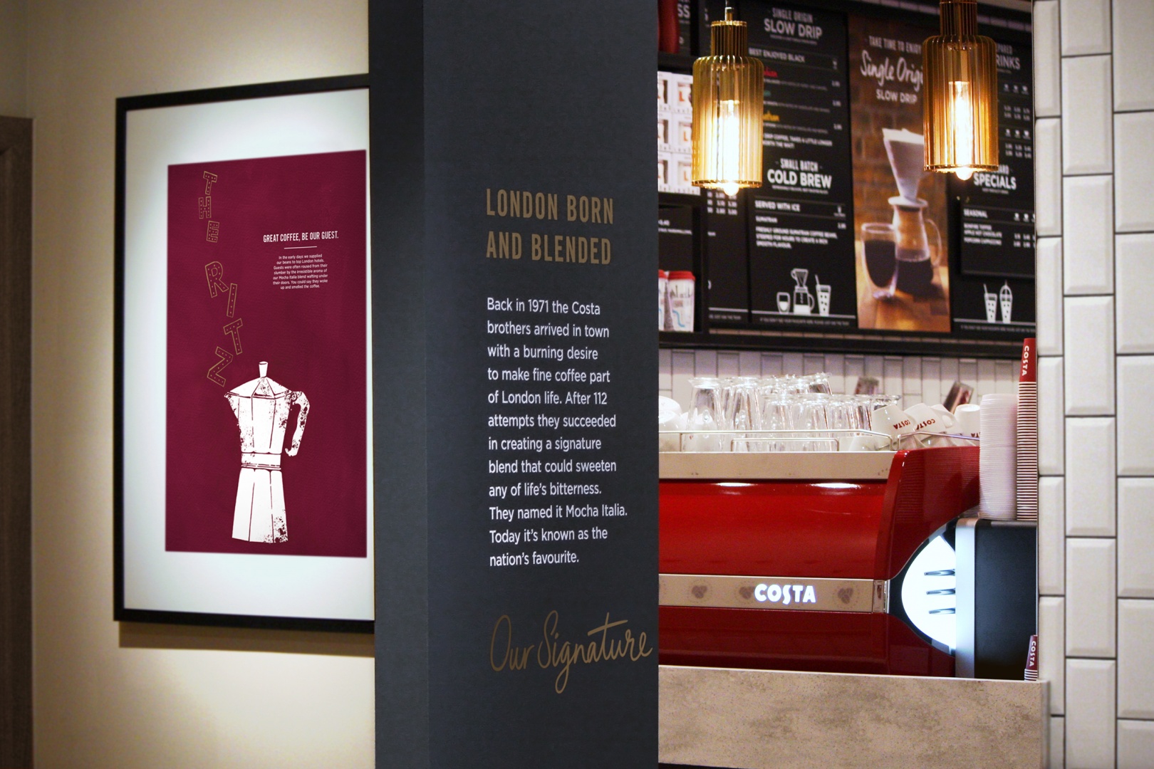 Costa Coffee trials new store design concept in London - Design Week