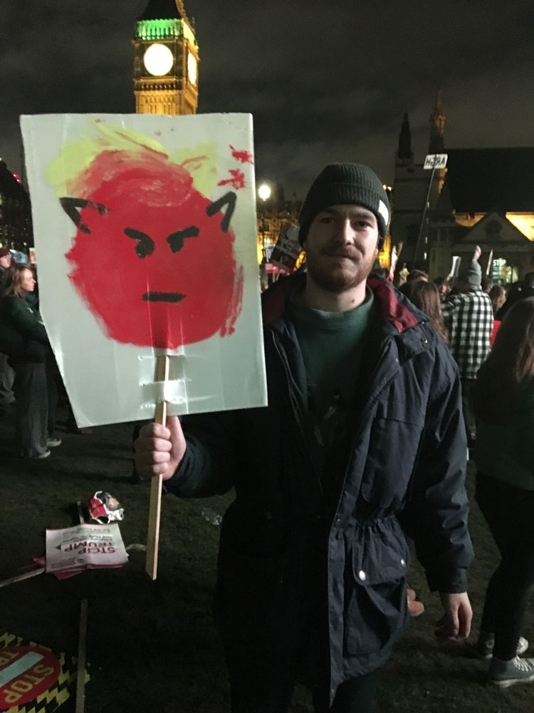 The power of protest art: DIY creations inspired by Donald Trump ...