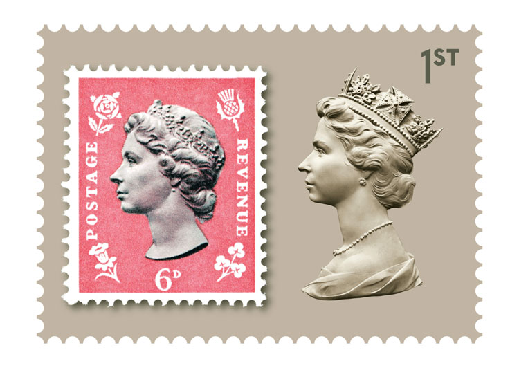 Celebrating 50 years of the “Queen’s head” stamp design - Design Week
