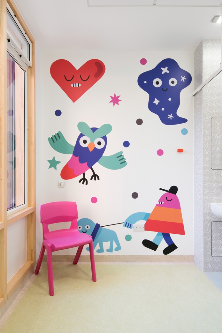 Jon Burgerman creates colourful illustrations for Sheffield Children’s ...