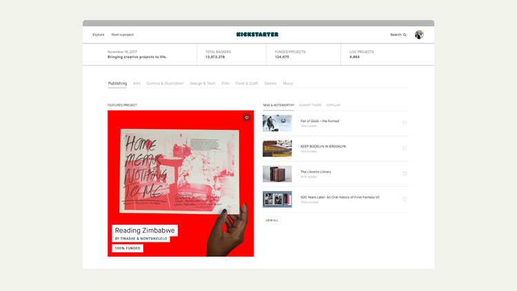 Kickstarter rebrand looks to reflect how crowdfunding has “matured ...