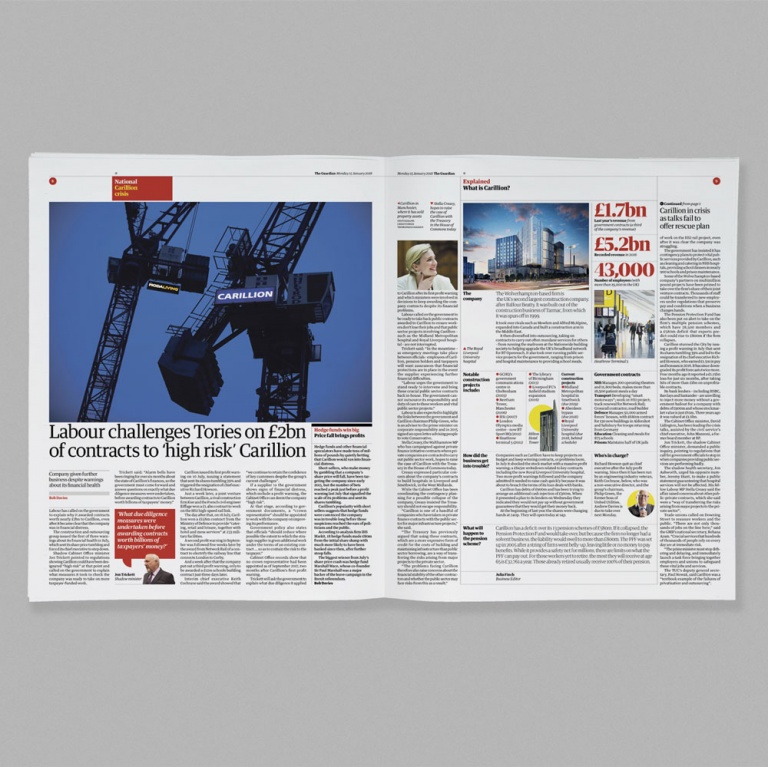 The Guardian introduces tabloid format and redesigns all platforms ...