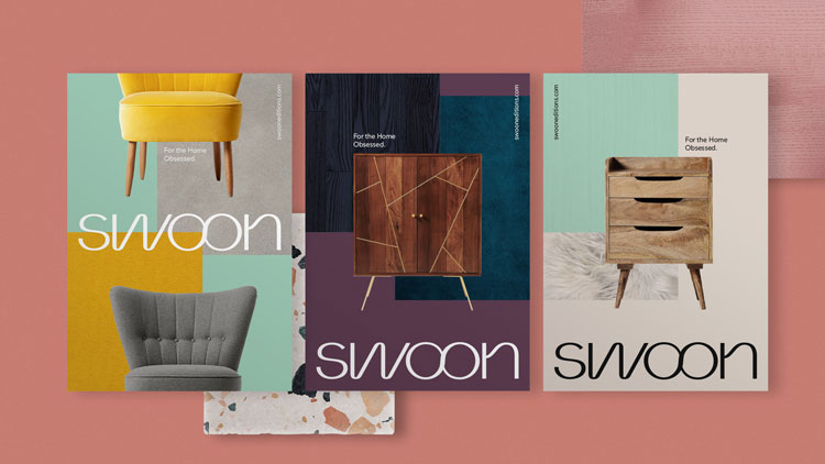 Furniture brand Swoon unveils new, “living” identity - Design Week